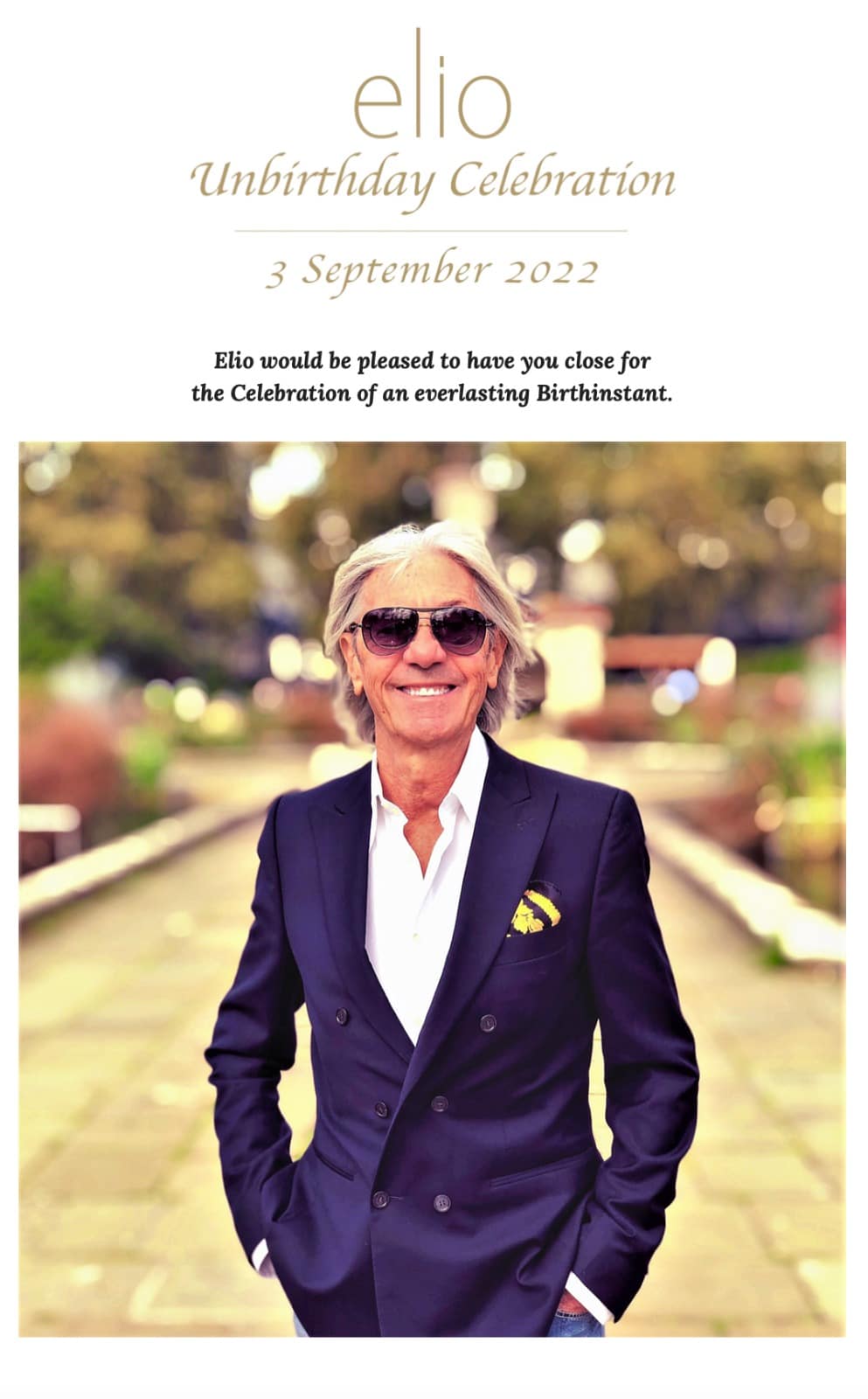 Un-Birthday Celebration - Elio D'Anna | Dialogue with The Dreamer